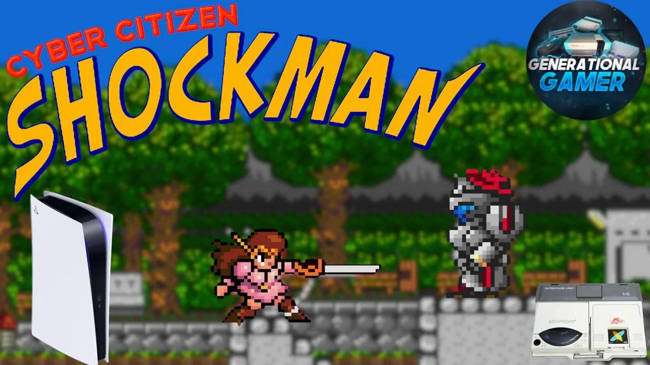 Cyber Citizen Shockman (PC Engine) on PS4/5, Switch & Xbox
