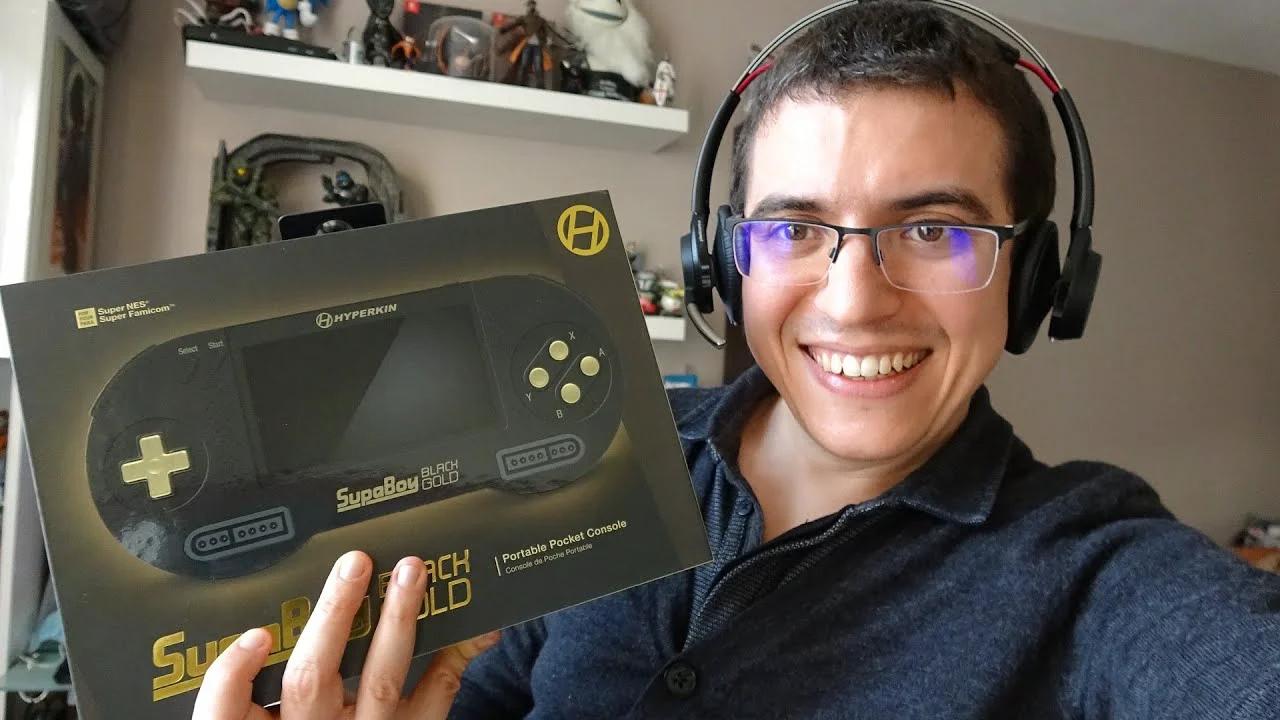 [UNBOXING & TEST] La SUPABOY BLACK GOLD de Hyperkin pour jouer à vos ...