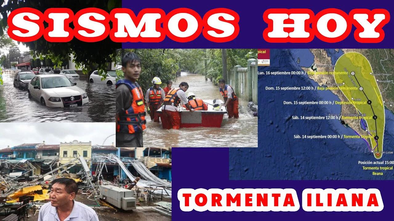 🔴 ALERTA VIENE TERREMOTO 🔴TORMENTA ILEANA 🔴 GRANDES INUNDACIONES 🔴 ...