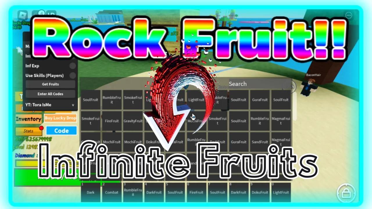 Roblox Rock Fruit Script Working | Infinite Fruits | Get All Codes