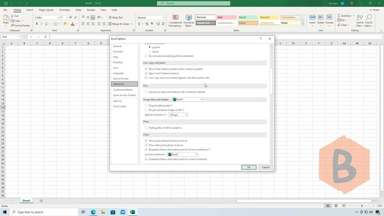 How to Disable Hardware Graphics Acceleration in Microsoft Excel