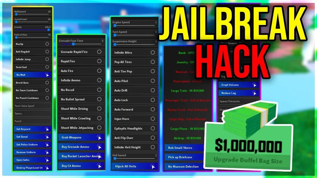 Roblox Jailbreak HACK | OP GUI SCRIPT *2021* | How To Hack In Jailbreak WORKING