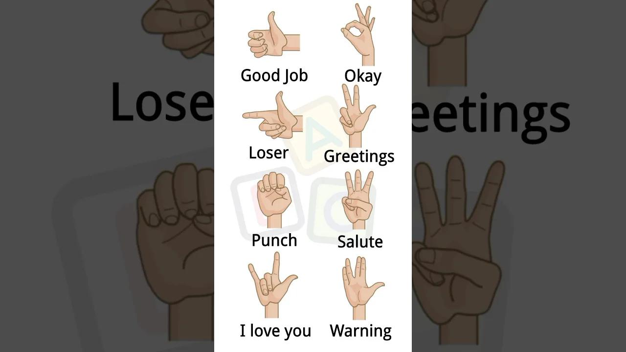 Hand Gestures & Their Meanings!Enhance Your Communication Skills # ... Hand Gestures & Their Meanings!Enhance Your Communication Skills # ...