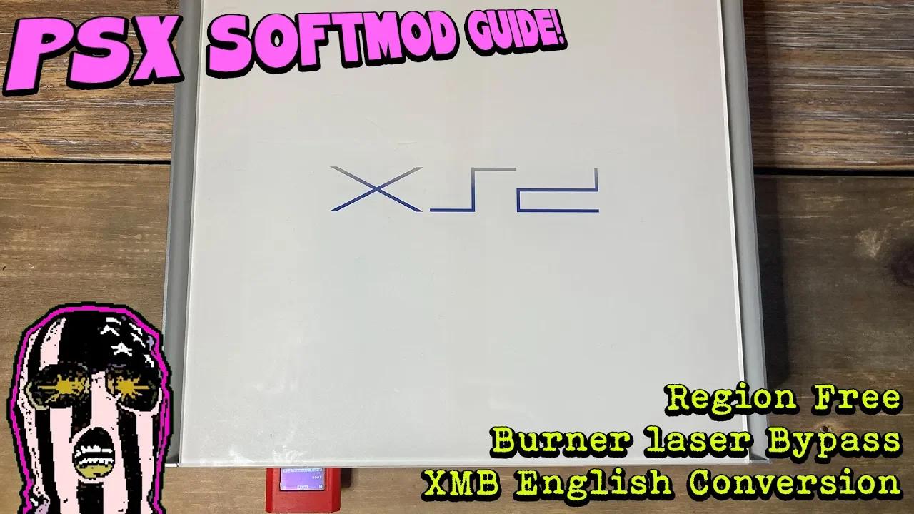 SONY PSX DESR SOFTMOD GUIDE! Region Free + Laser Bypass + English ...