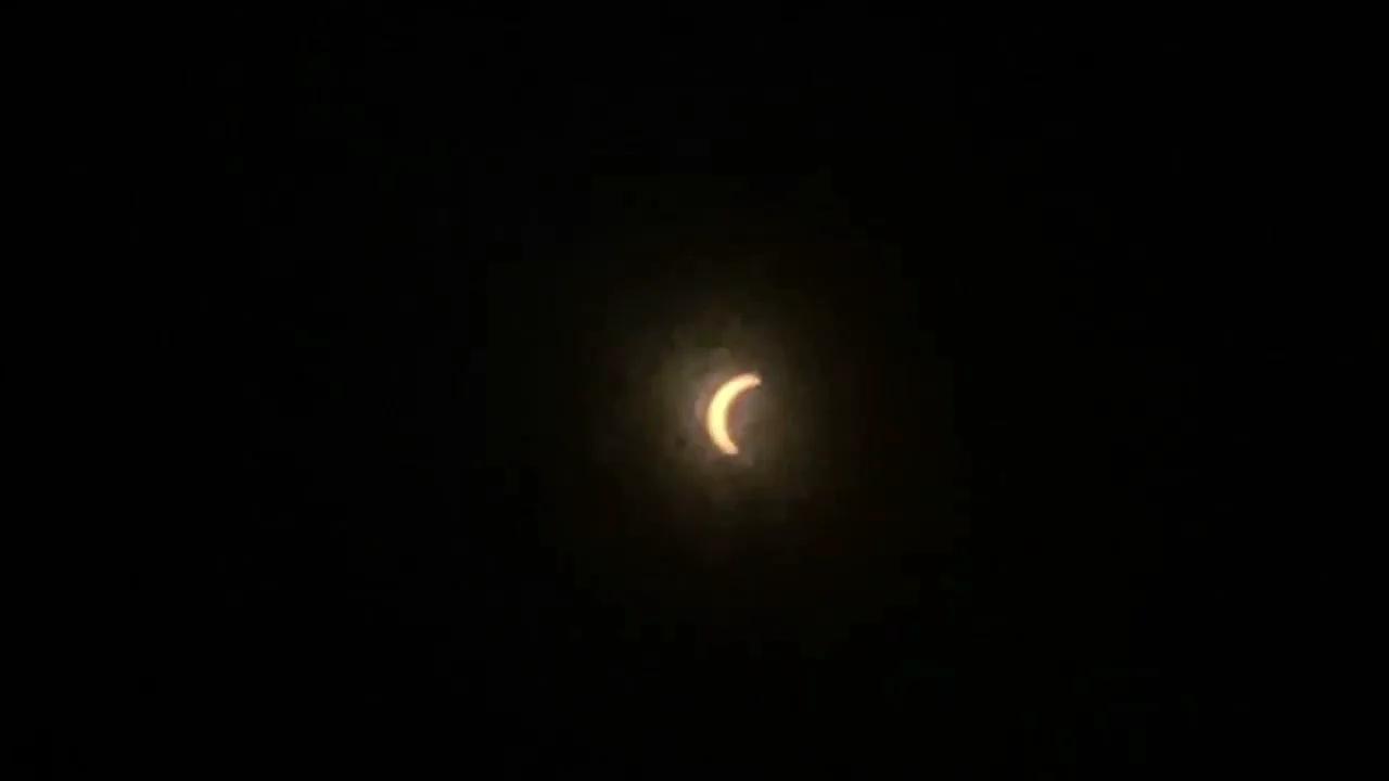Timelapse Of 4/8/24 Solar Eclipse From Connecticut
