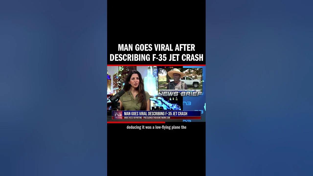SC local Randolph White went viral recalling an F-35 jet crash near his ...