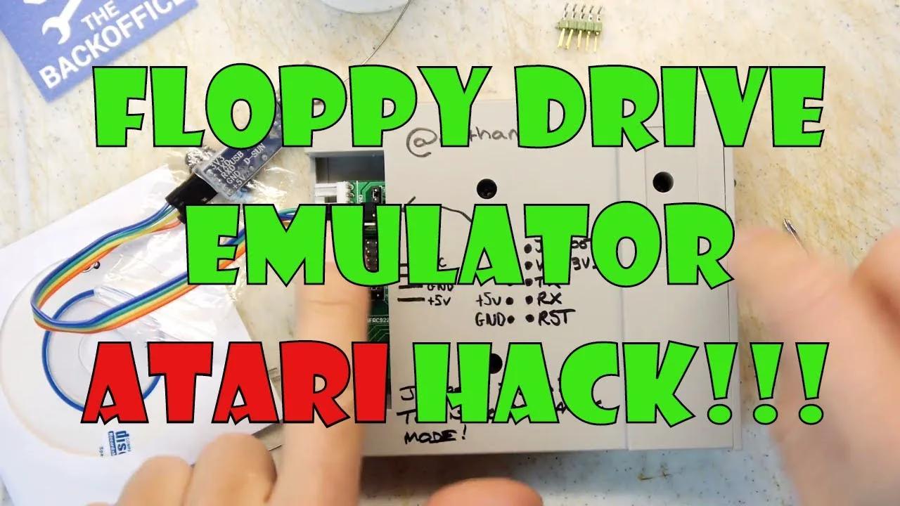 GOTEK floppy disk emulator - firmware update for Atari Teardown Lab ...
