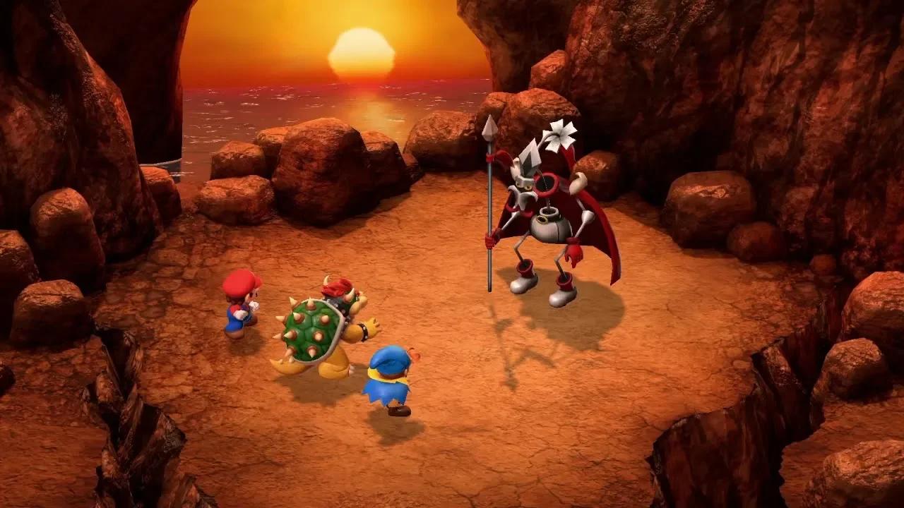 Super Mario RPG [Switch] #10, Seaside Town: Speardovich; Land's End