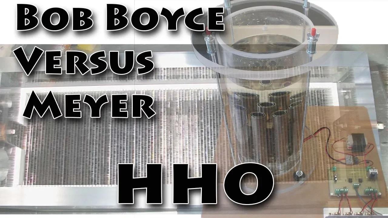 HHO supereficiente, sistema de hidrógeno de Meyer, Alternativa al generador hho de Bob Boyce