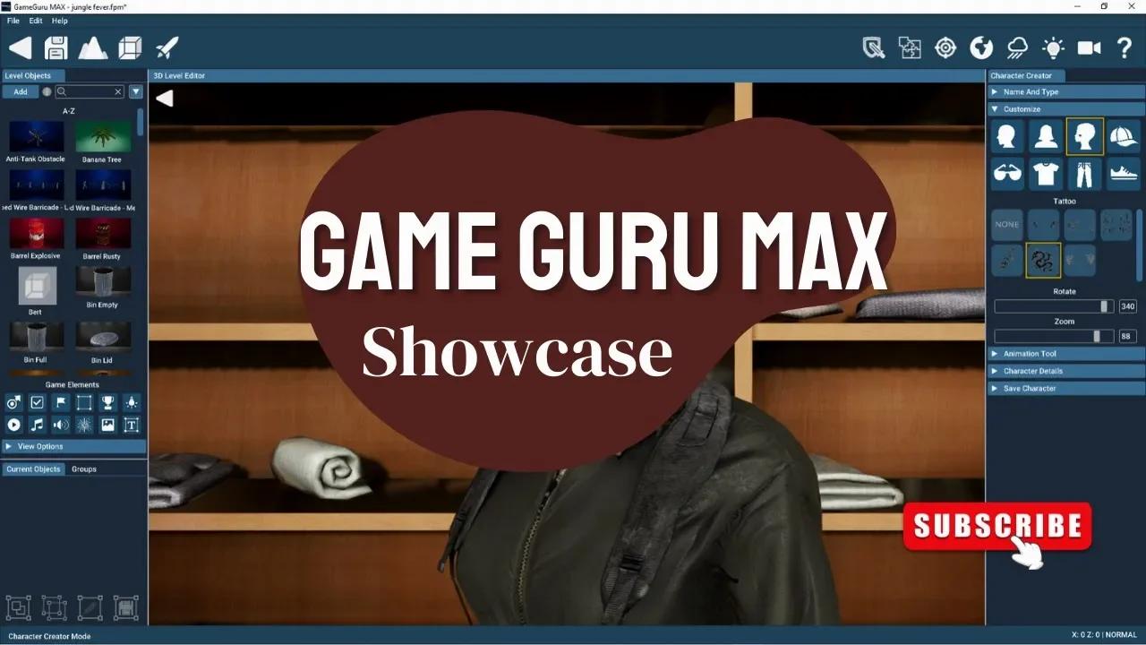 Game Guru MAX - Now create 3D Games easily without any coding