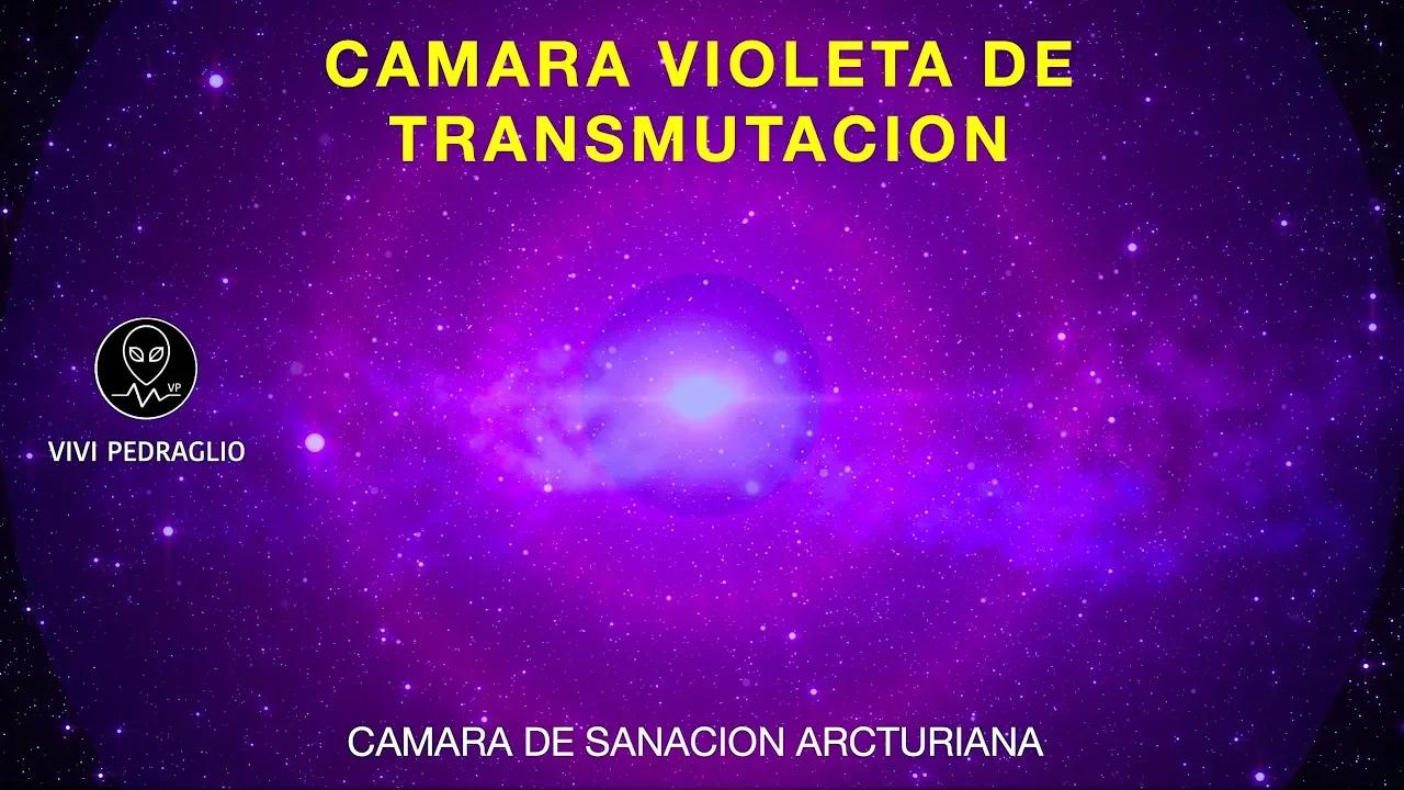 CAMARA VIOLETA DE TRANSMUTACION 💜 Camara de Sanacion Arcturiana 🛸 Vivi ...