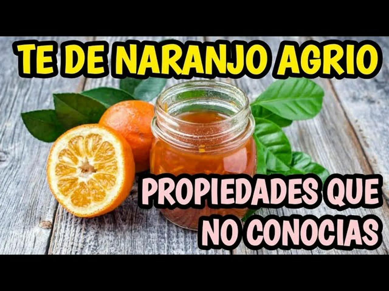 CONOCE LOS BENEFICIOS DEL TE DE NARANJO AGRIO