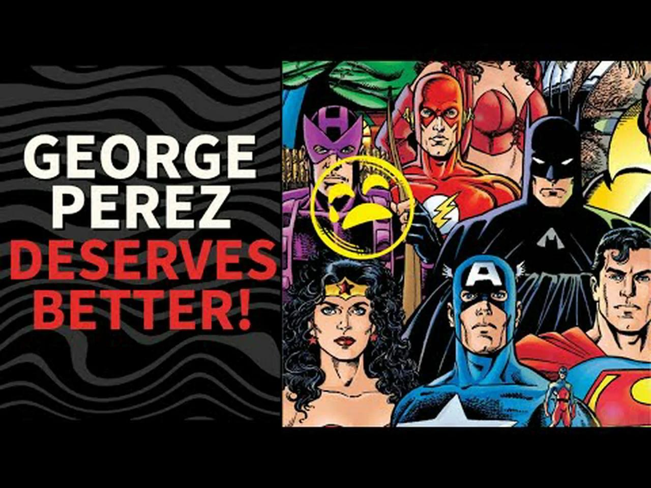 Marvel and DC BOTCH JLA/AVENGERS Reprint Tribute To DYING Artist George ...