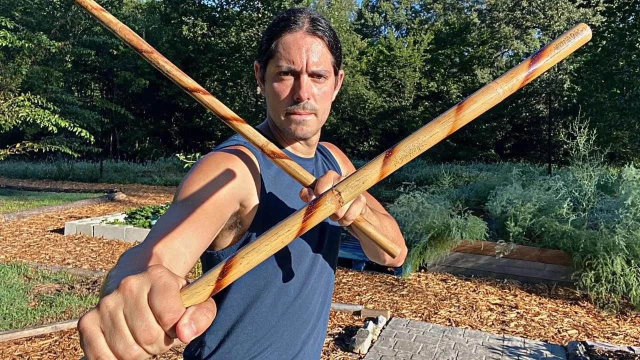 My Morning Kali Filipino Martial Arts Routine - Kali Center - Part 3 of 5