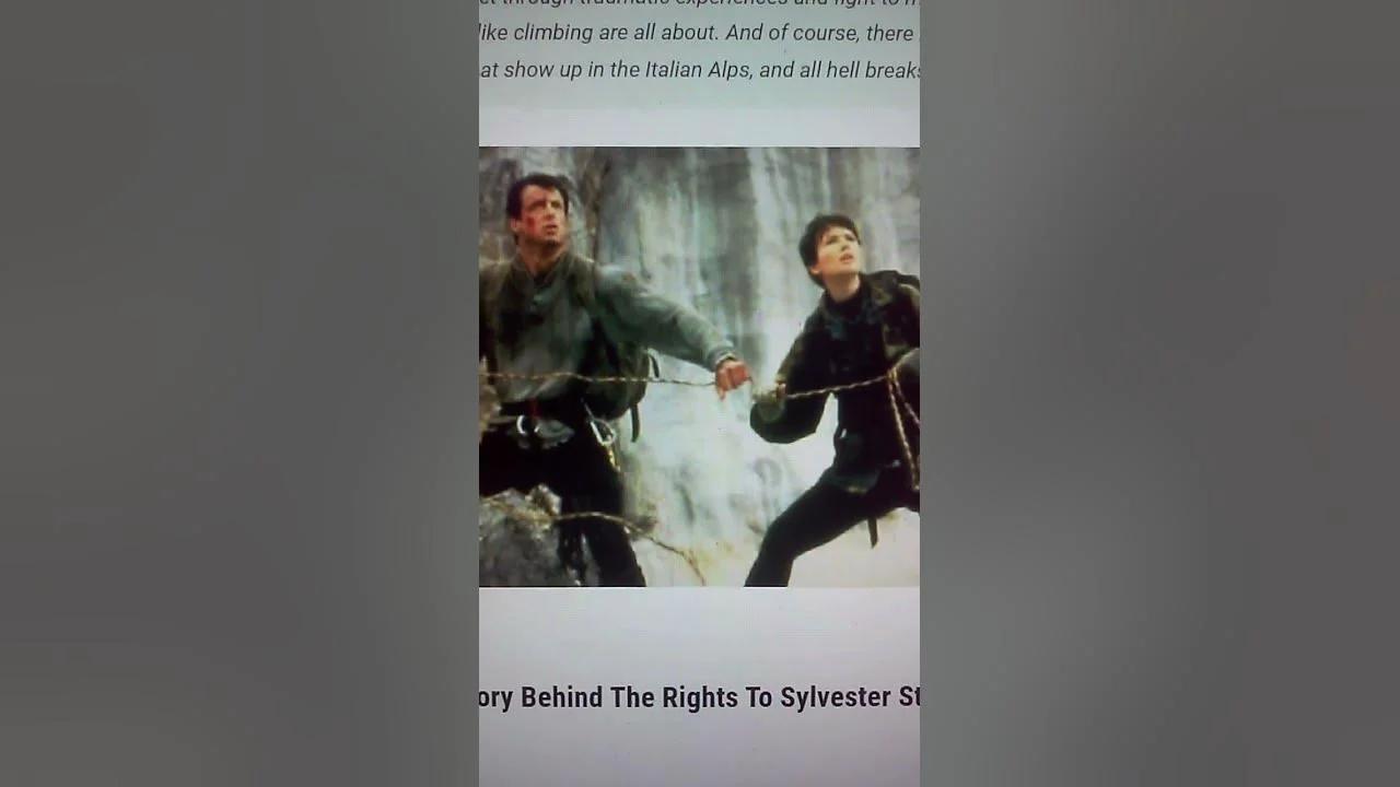 Cliffhanger 2 Plot Reveals Sylvester Stallone's Character Has a ...