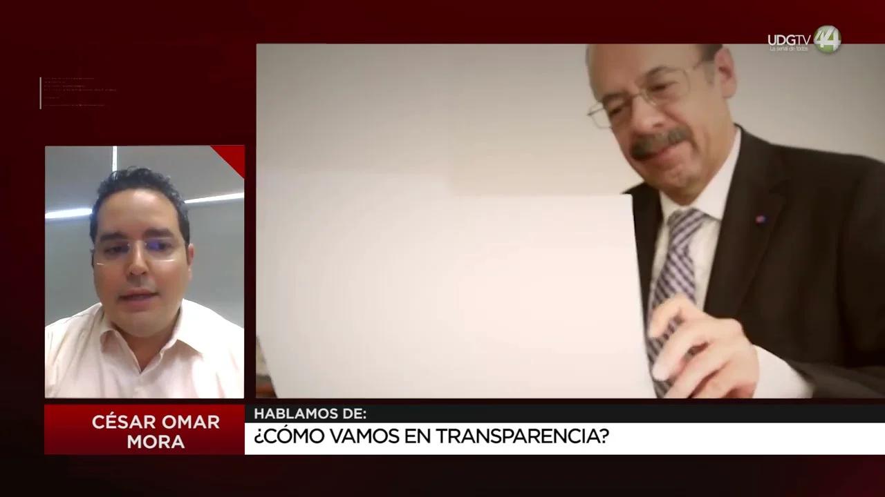 ¿Cómo vamos en transparencia?: César Omar Mora