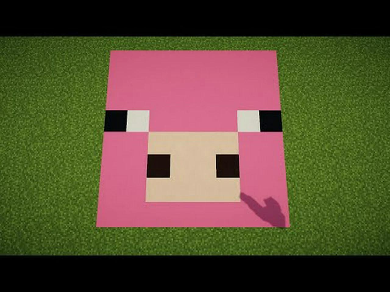 Minecraft Cerdo Pixel Art