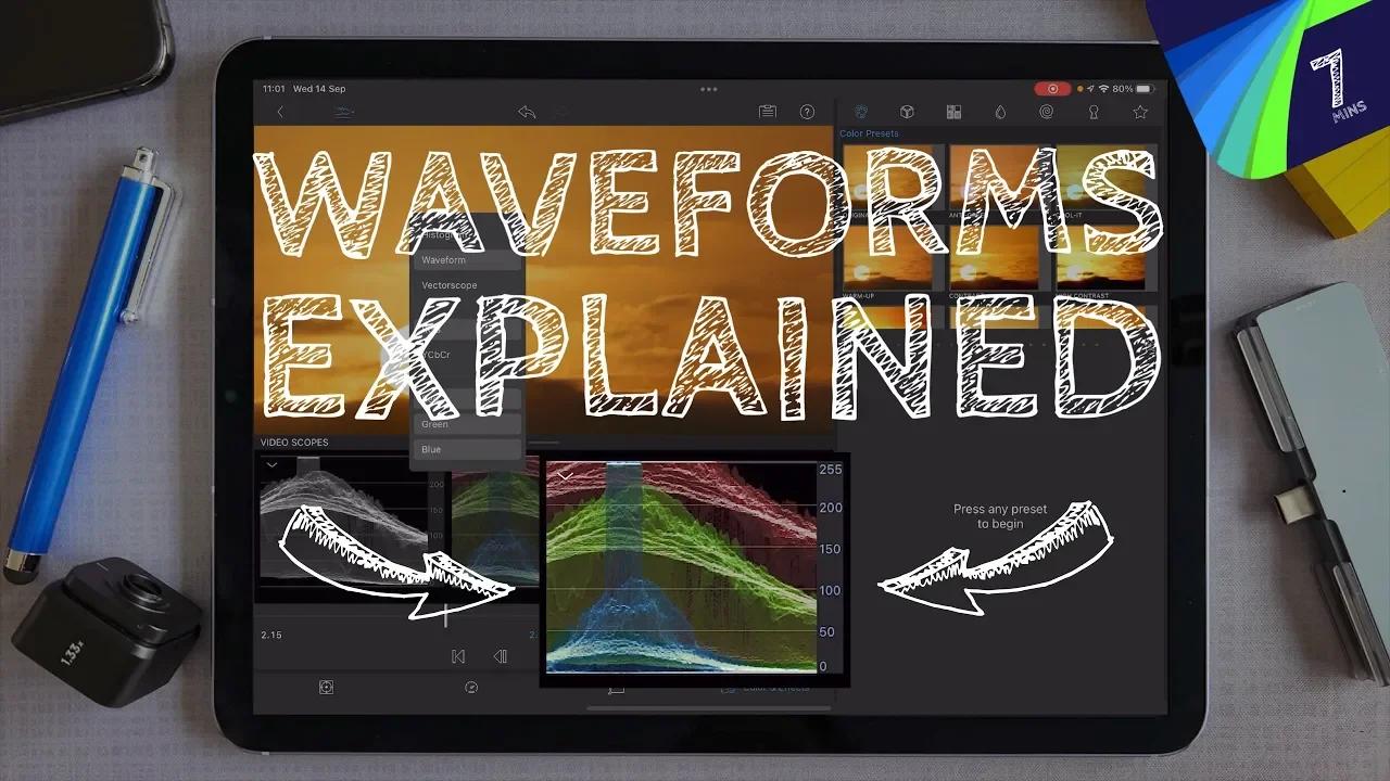 Waveforms Explained Using LumaFusion 3.1 - Part 2 - 90