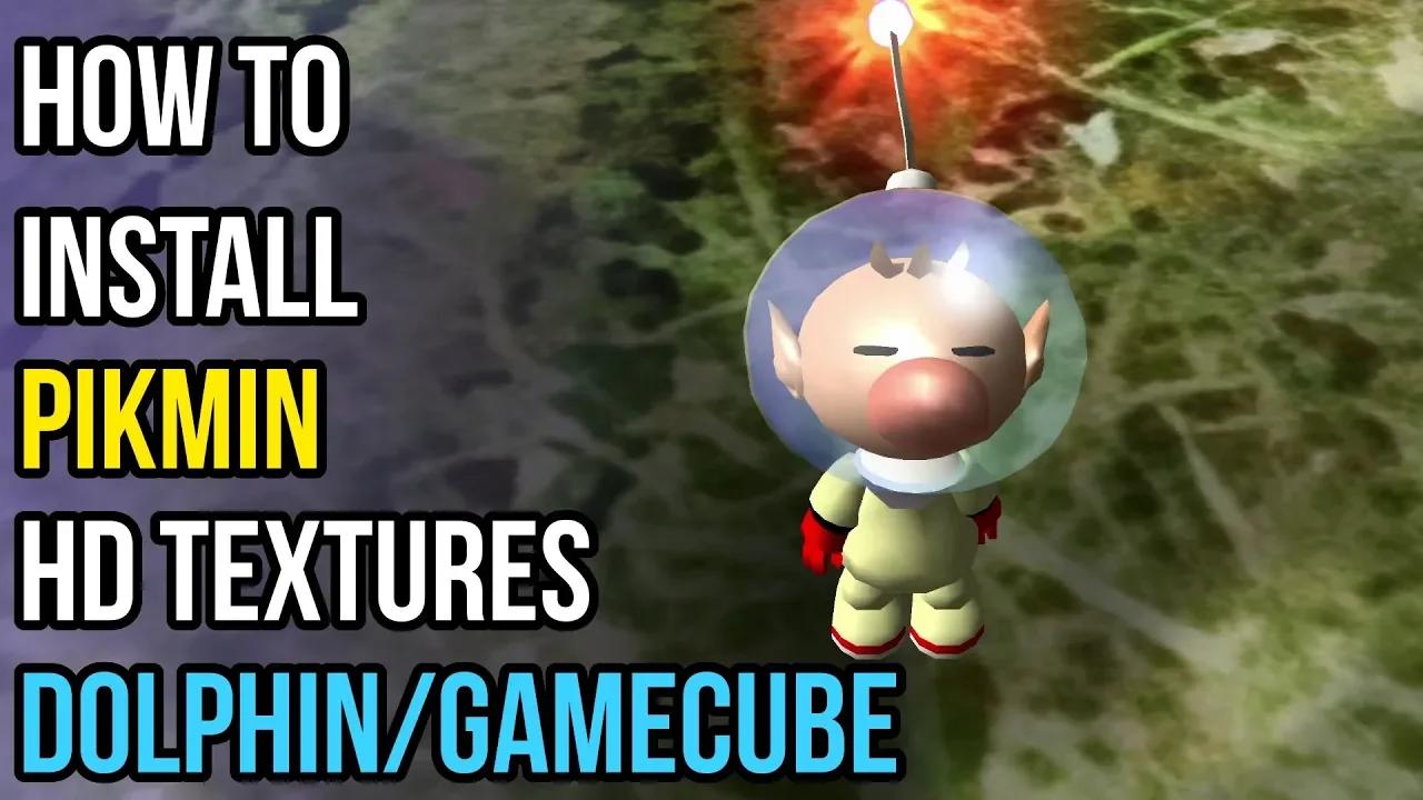 How to Install Pikmin HD Textures in Dolphin (GameCube Emulator)
