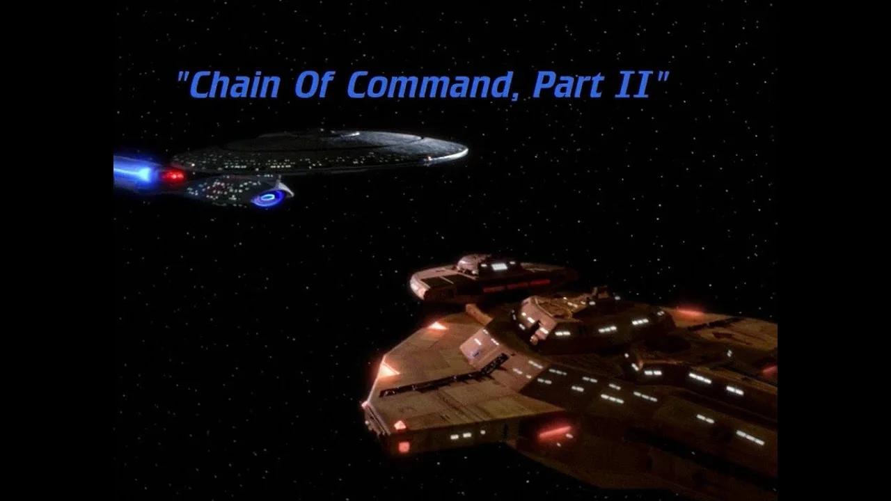 Star Trek the Next Generation Chain of Command Part II TECHNO!