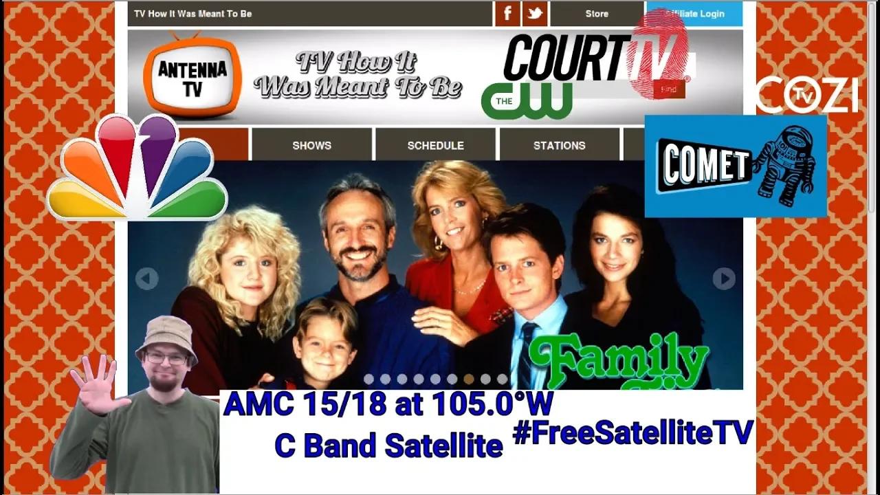 Satellite TV Channels on FTA Free to Air - 105 West - Antenna TV ...