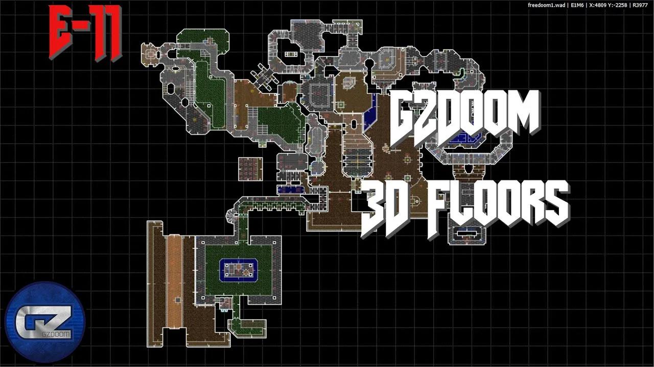 GZDoom Mapping - 3D Floors- Tutorial 11 | Ultimate Doom Builder(UDB)