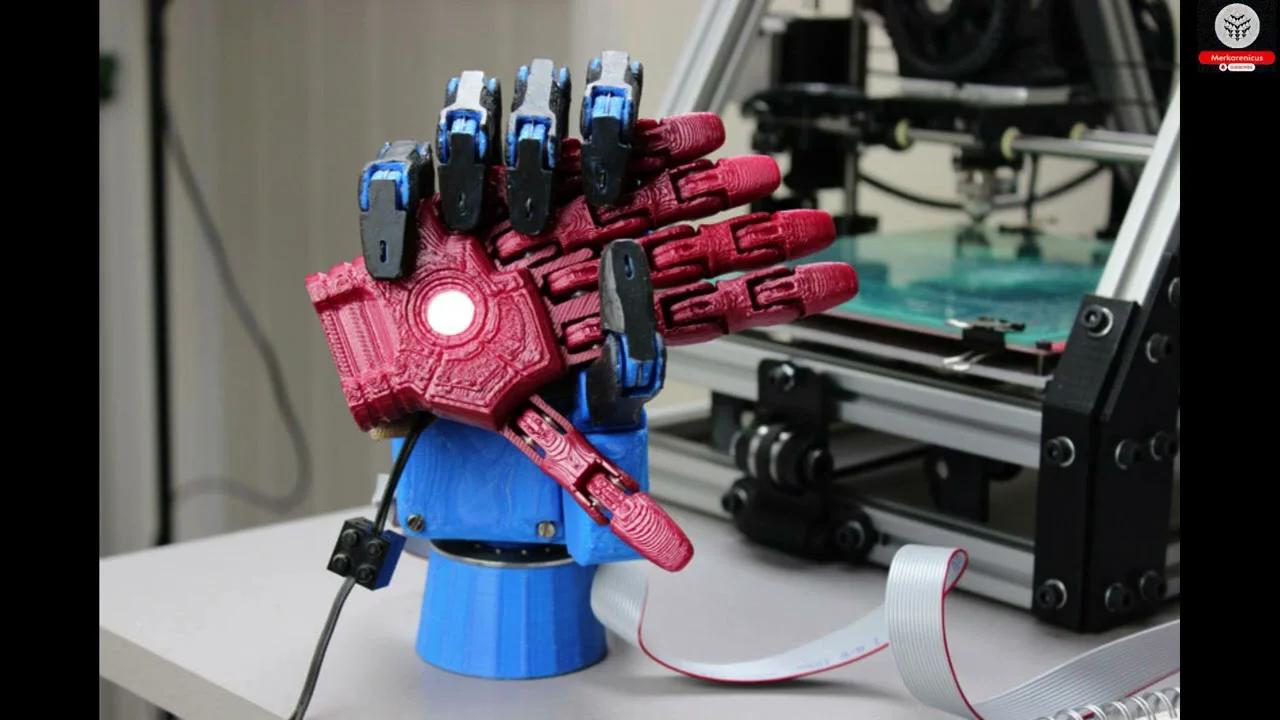 Researchers succeeded in printing a robotic hand with bones, ligaments ...