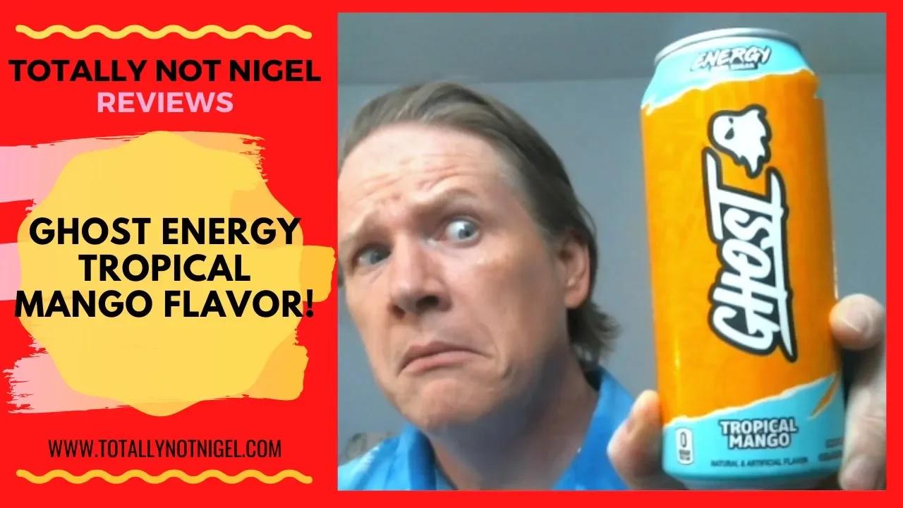 DRINK REVIEW: Ghost Energy Tropical Mango! TNN Food Reviews Ep 785!!