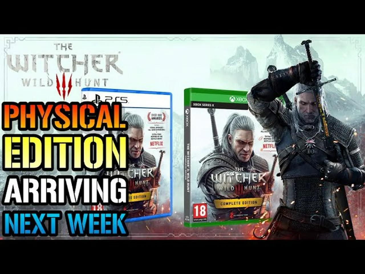 The Witcher 3: Next Gen Edition Gets A Physical Release Date! Here's ...