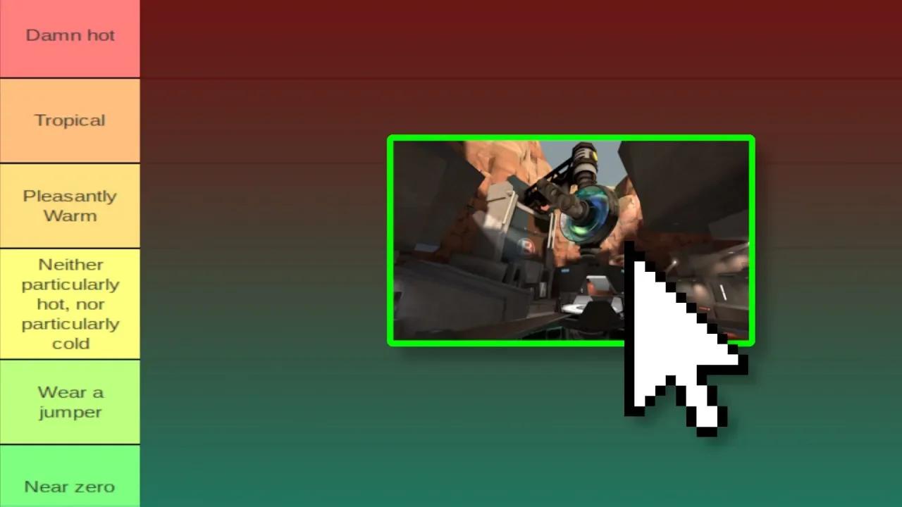 Ranking Every TF2 Map By Temperature