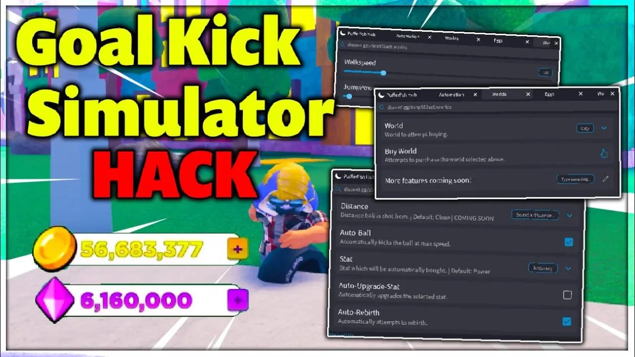 Roblox Goal Kick Simulator *PASTEBIN* Script Hack | UNLIMITED COINS ...