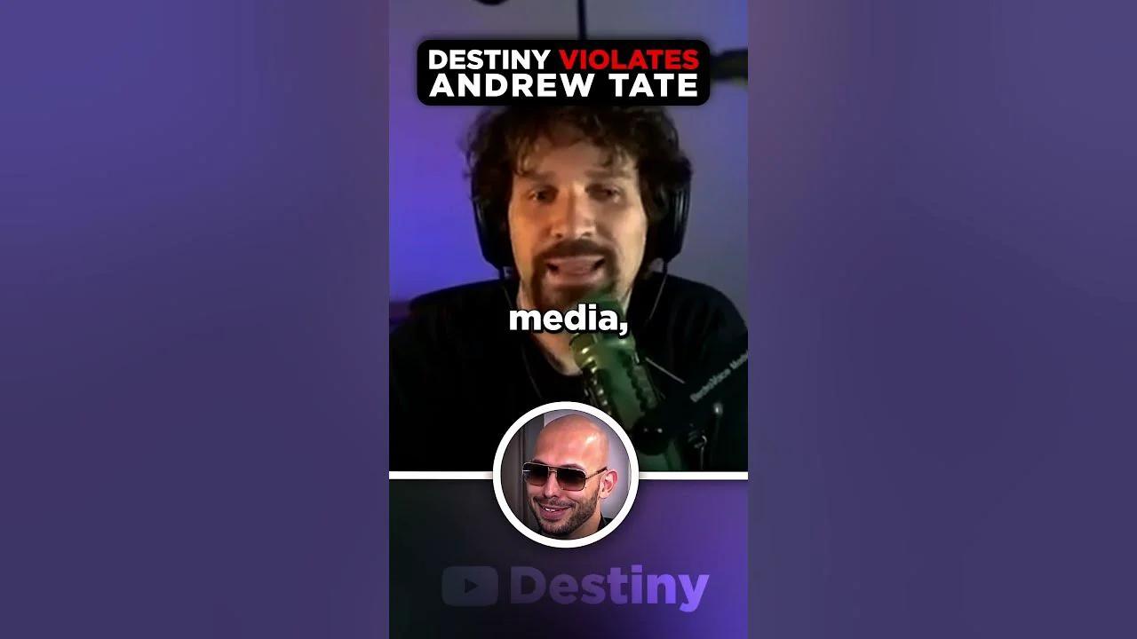 Andrew Tate Tries To Gotcha Destiny In A Debate... 🤦