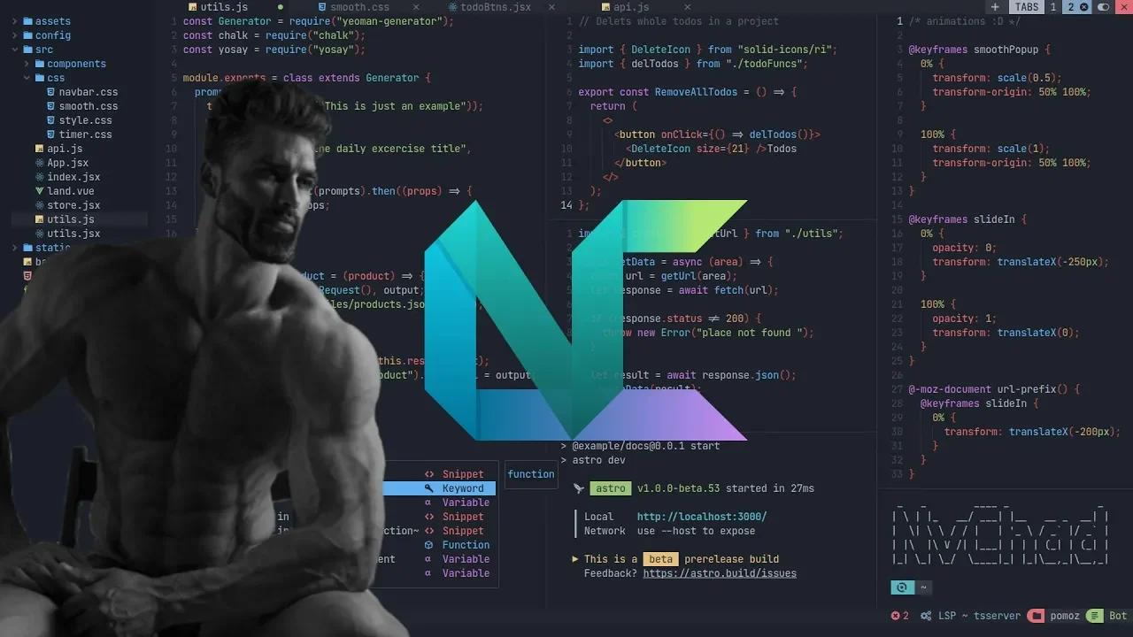 NVChad - Turn Neovim Into An Awesome IDE NVChad - Turn Neovim Into An Awesome IDE