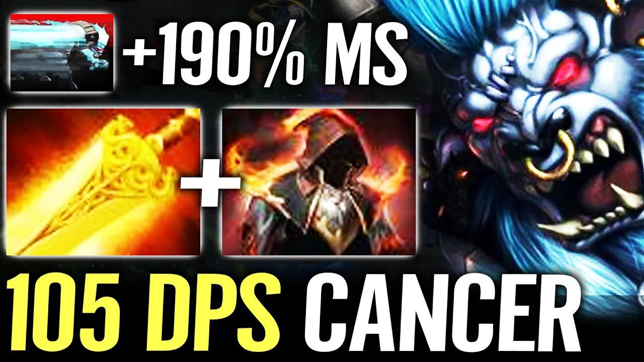 🔥 GOD Spirit Breaker Cancer Meta — Radiance + Cloak of Flames +190% MS Chase Burn Offlane Dota 2 Pro