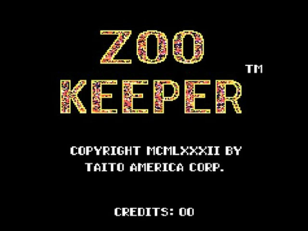 Zoo Keeper - Arcade (1983)