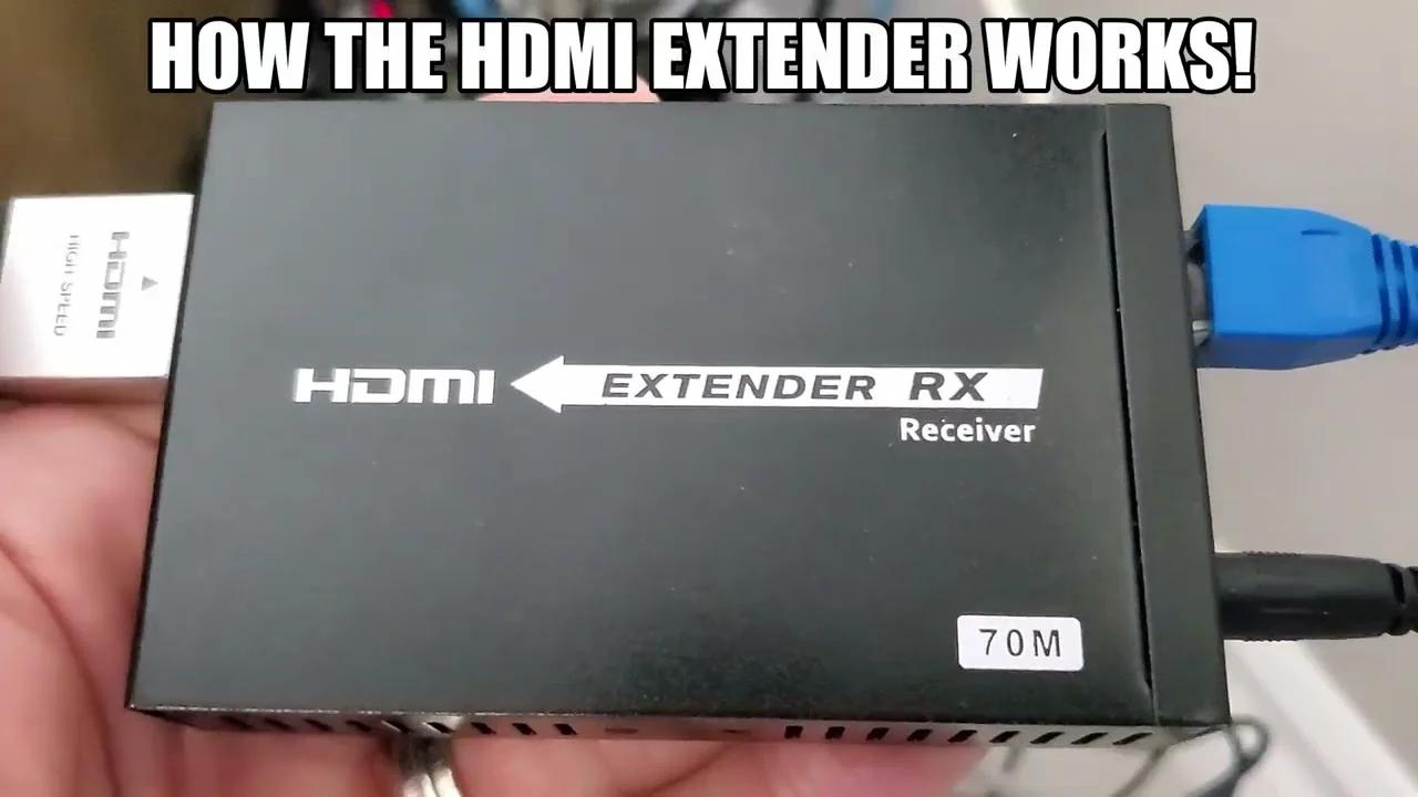 INSTALLING HDMI OVER ETHERNET - HOW TO