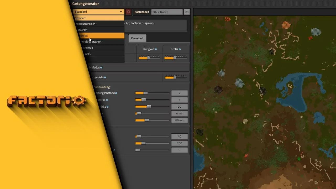 Factorio Map Seed herausfinden | Factorio Map String Tutorial