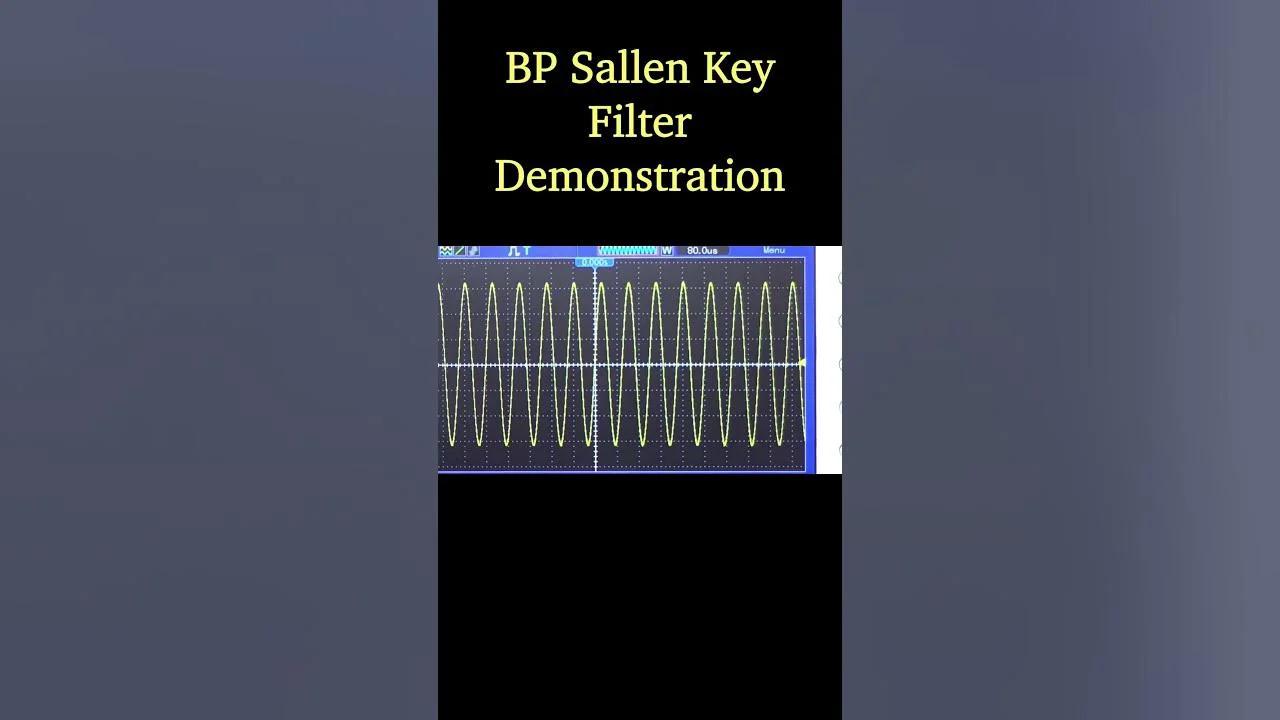 BP Sallen-Key Filter Demonstration