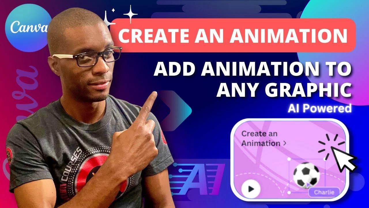 Canva Create An Animation | Add Custom Animation To Any Graphic On Canva!