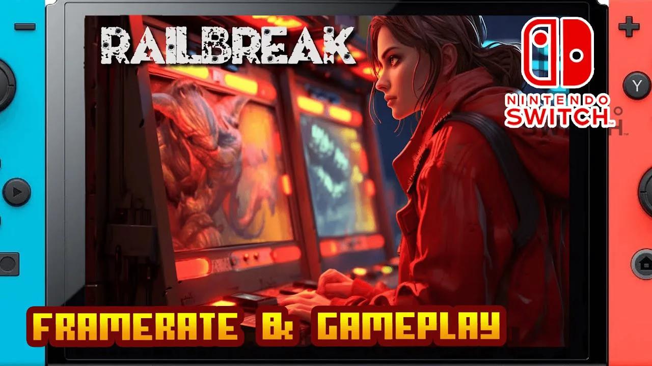 Railbreak - (Nintendo Switch) - Framerate & Gameplay