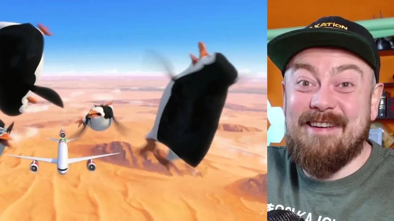 Penguin Causes Helicopter Crash