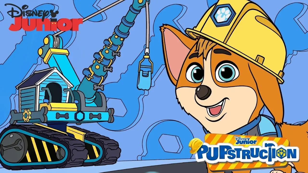 Pupstruction Color Spalsh Fun Coloring Pages - Disney Junior Game For Kids
