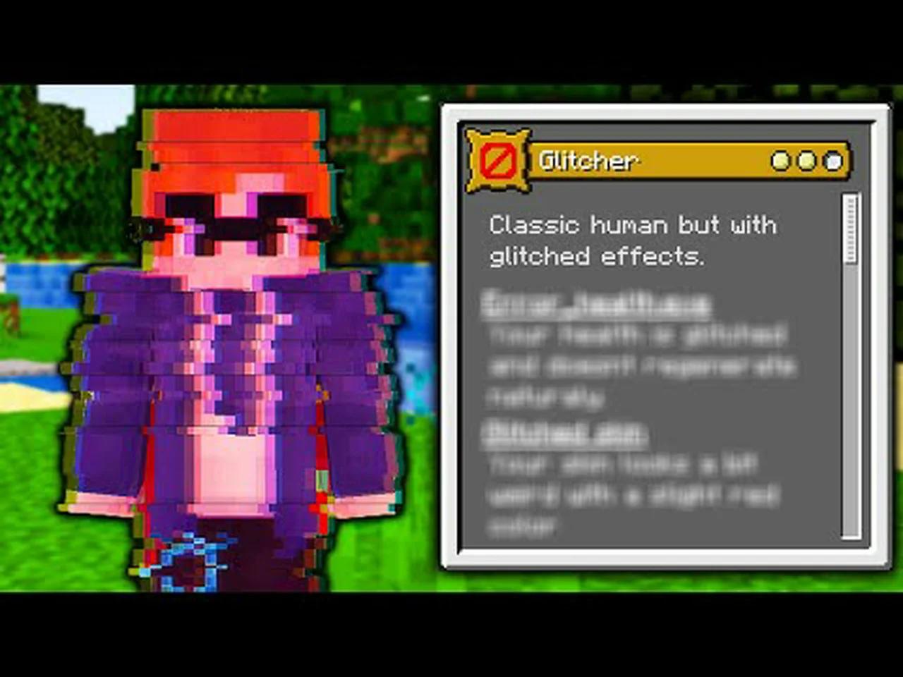 Minecraft Origins Mod Glitcher Origin