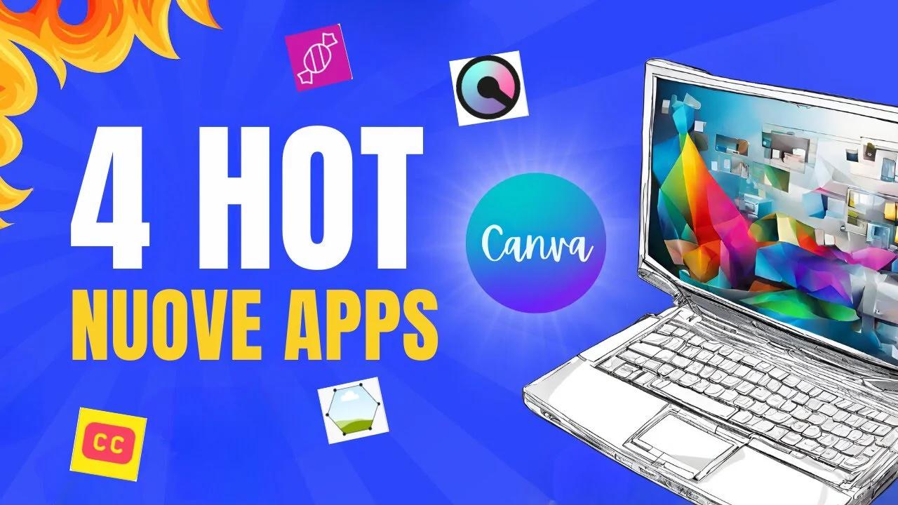 Scopri le 4 Nuove App su Canva per Progetti Straordinari | Tutorial ITA 2024