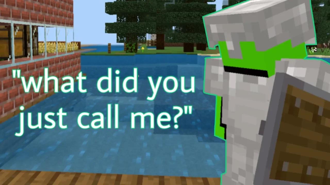 george calls dream by his real name “clay” - a fruity crisis 🕵️🌈