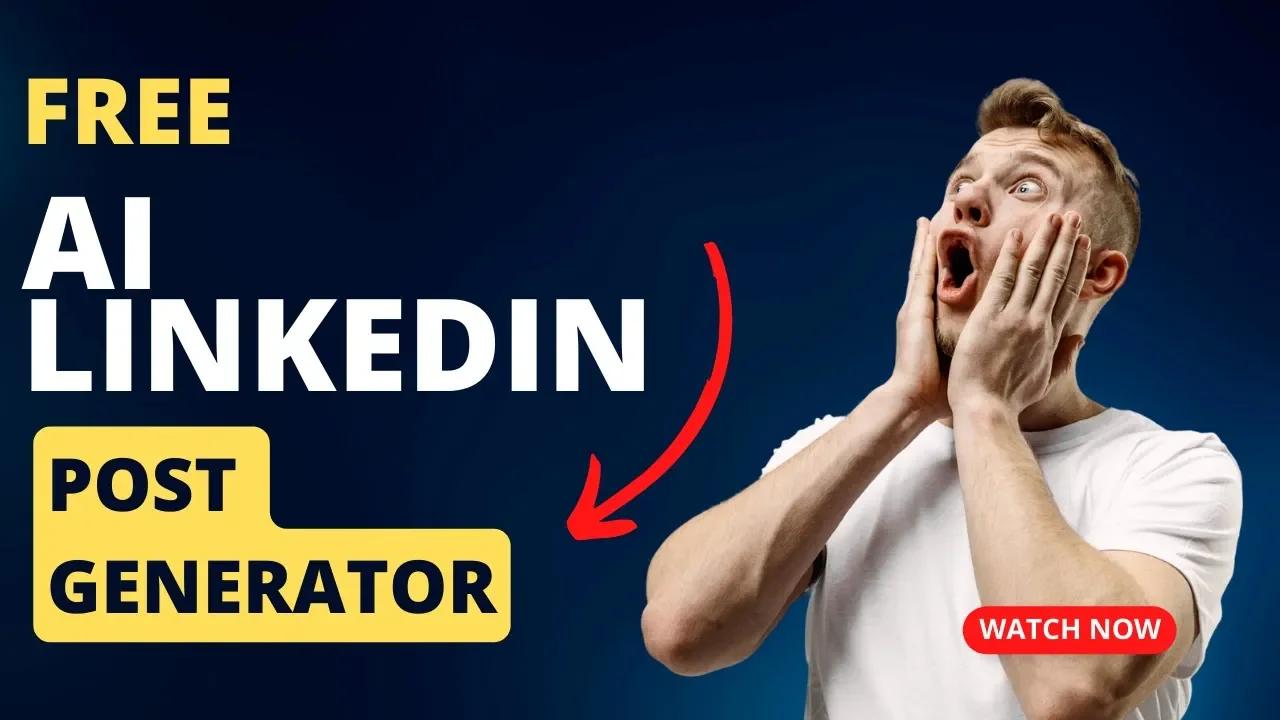 Free AI LinkedIn Post Generator? OMG!!