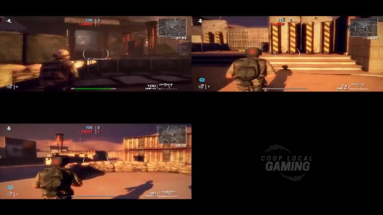 Spec Ops the Line Multiplayer - Splitscreen Versus [Gameplay #1]