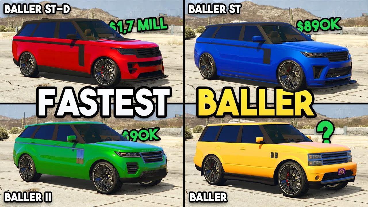 GTA 5 ONLINE - BALLER ST-D VS BALLER ST VS BALLER II VS BALLER (WHICH ...