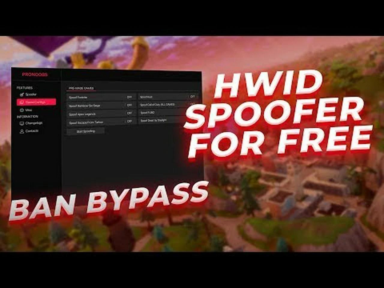 HWID SPOOFER FREE DOWNLOAD 2021 // FREE SPOOFER UNBAN IN MANY GAMES!