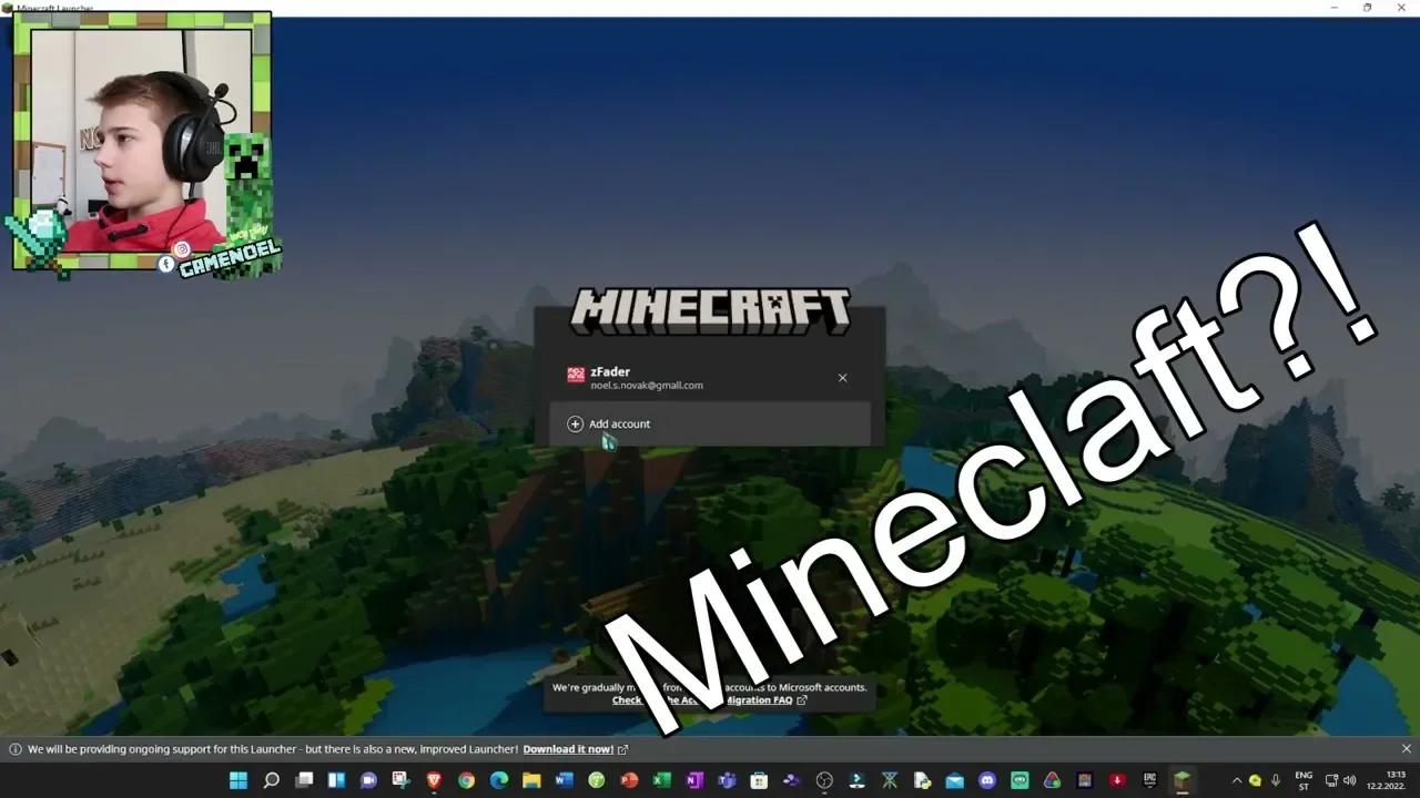 Kako prebaciti minecraft account na Microsoft! | GameNOEL Minecraft